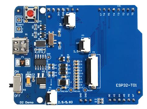 Inch Touch Eink Epaper X Resolution Epd Display With Adapter Board GDEY T T