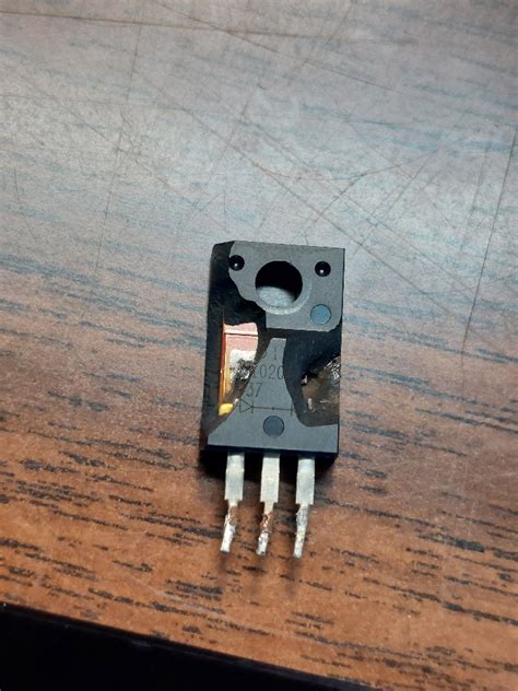 transistors identifying an exploded diode to 220fp 1020