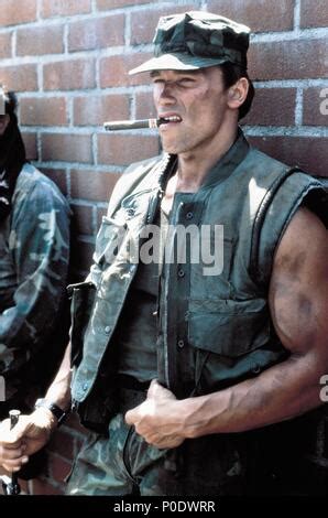 Commando 1985 20th Century Fox Film With Arnold Schwarzenegger Stock