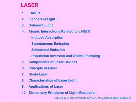 Laser Notes Pdf Pdf