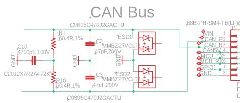Can Bus Terminating Resistor Edge Systems Particle