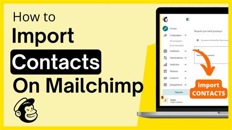 How To Import Contacts To Mailchimp Step By Step Tutorial 2023 Youtube