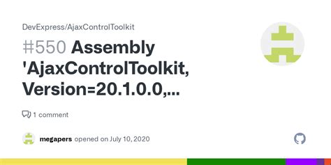Assembly Ajaxcontroltoolkit Version20100 Cultureneutral Publickeytoken28f01b0e84b6d53e