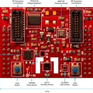 BOOSTXL SENSHUB Sensor Hub BoosterPack De Texas Instruments Download Scientific Diagram