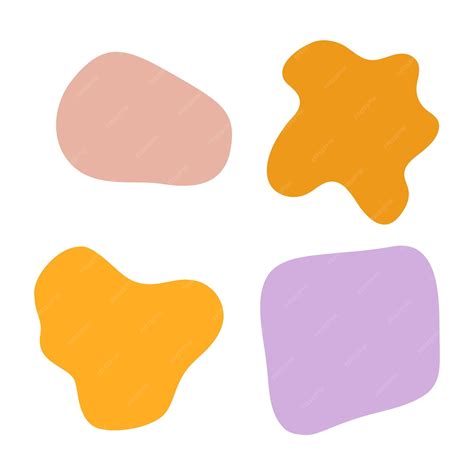Premium Vector Organic Blob Organic Blob 4