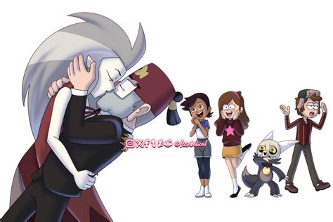 Eda And Grunkle Stan By Issabolical On Deviantart