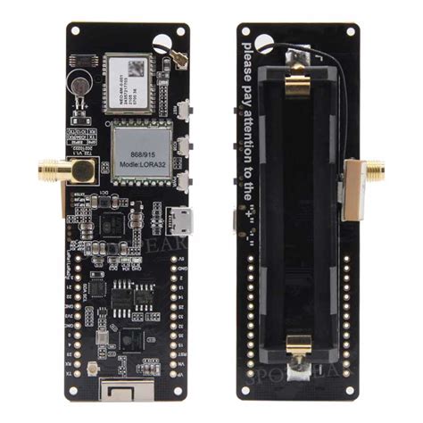 For Ttgo Meshtastic T Beam V12 Esp32 Lora Gps Development Board Oled Display Sx1278sx1276 433