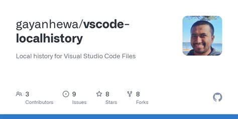 GitHub Gayanhewa Vscode Localhistory Local History For Visual Studio Code Files