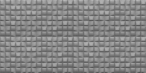 Gray Concrete Bulgy Squares Geometric Tile Seamless Background Digital Bulging Background