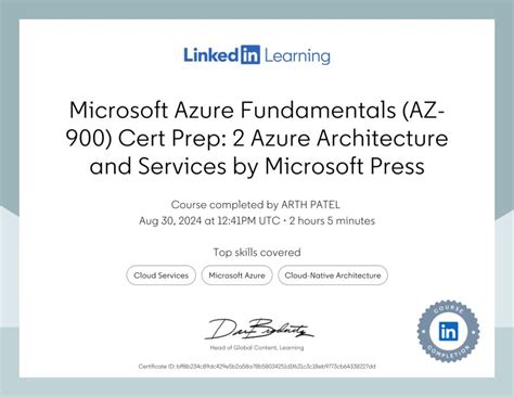 Arth Patel On Linkedin Certificate Of Completion