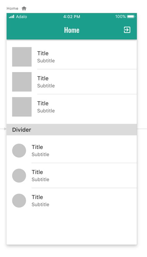 2 scrollable regions on the same screen get help adalo