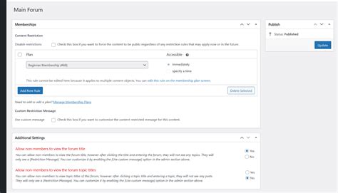 WpForo WooCommerce Memberships Integration GVectors Team