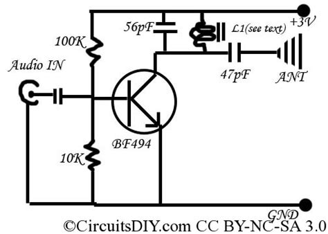 Am Transmitter Circuit Diagram With Explanation