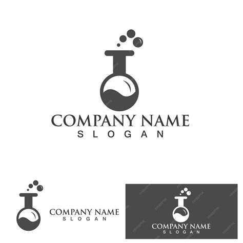 premium vector medical lab logo template design vector emblem design
