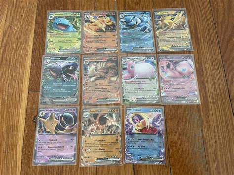 Pokemon 151 Complete Master Set All Promos Holoreverse Holos