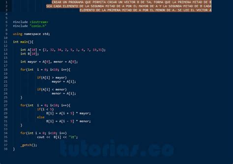 Arrays Visual C Asignar Mitad Producto De Vector