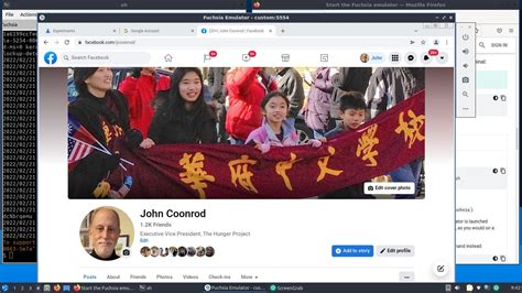 Screenshots Fuchsia Emulator Running Chrome 100 Fuchsia