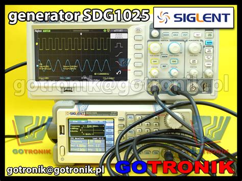 Generator Funkcyjny Dds Sdg1025 Siglent 25mhz