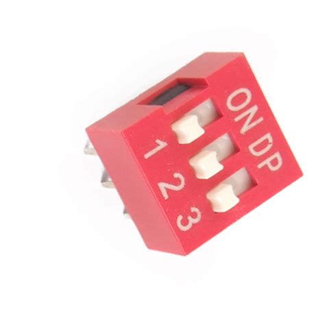 Aexit Pcs DIP Switches Mm Pitch Position Slide Style SPDT DIP Switches DIP Switches