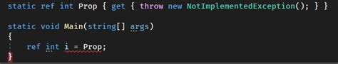Allow Ref Assignment In Ternary Operator And Switch Expression · Issue