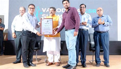 Matrix Wins The Prestigious Vadodara Csr Award Industrial Safety