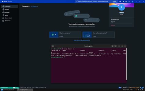 Containers Not Showing Up In The Docker Desktop App Docker Desktop