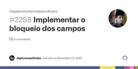 Implementar O Bloqueio Dos Campos · Issue 2258 · Mapasculturais