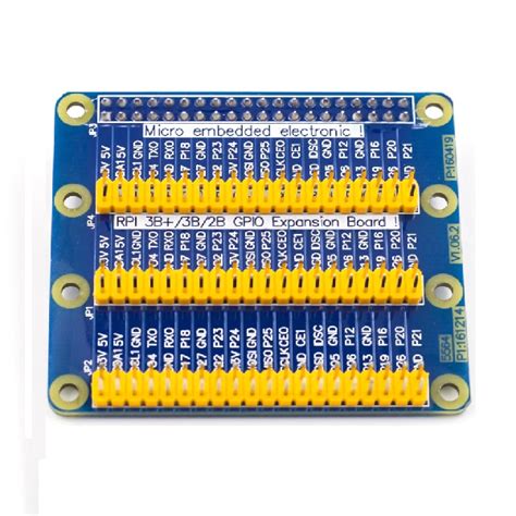 Expansion Board GPIO One To Three With Fixed Screw For Raspberry RoboticsDNA