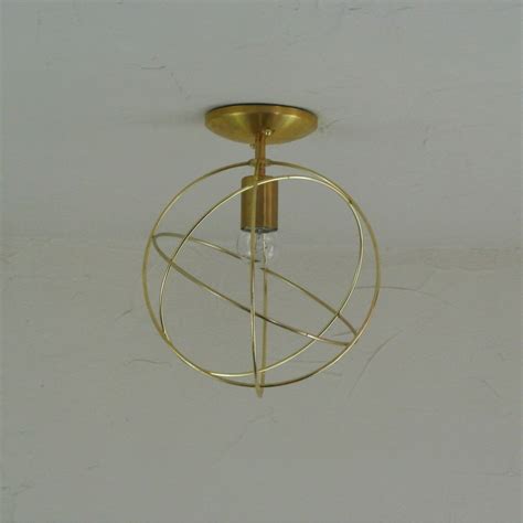 Brass Orb Ceiling Light At Dina Mcalpin Blog