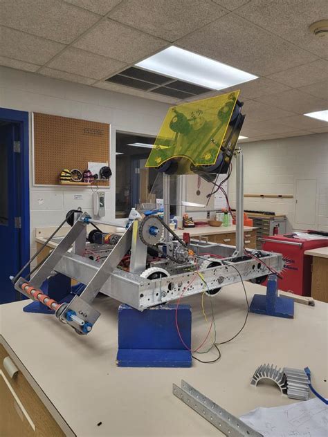 This Is Our Robot So Far We Havent Missed A Shot In The Speaker Yet So Excited Thoughts R Frc