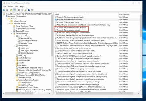 Using Group Policy To Enhance Active Directory Security