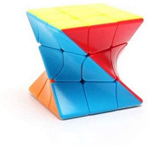 Kubus Set 4 In 1 Fanxin Twisty Cube Skew Cube Megamorphix Magic Cube 3x3 Games Bol