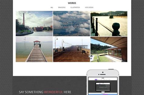 Cube Bootstrap Responsive Template Photography Website Cube Templates