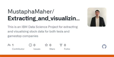 Extracting And Visualizing Stock Data Final Assignment 1 Ipynb At Main · Mustaphamaher