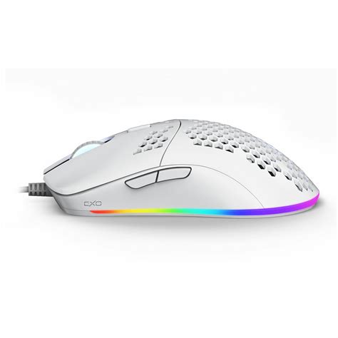Tecware Exo Elite Lightweight Gaming Mouse Matte White Falcon Computers