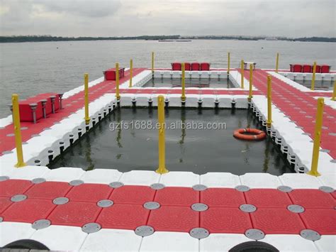 Modular Floating Dock System For Big Boats Durable Customizable ODM