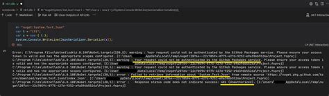 C Net Interactive Notebook Cannot Use Systemtextjson Stack Overflow