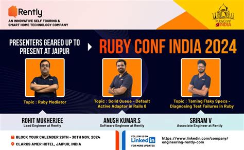 On Linkedin Rubyconfindia2024 Rci Rubyconf