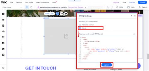 how do i create a pop up window in wix