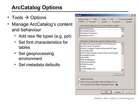 Lecture 1b Introduction To Arc Gis Ppt