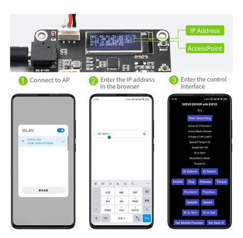 buy waveshare 2 3kg serial bus servo two way feedback evelta