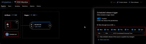 Execute A Stage In Devops Release Pipeline Every Night On Scheduler