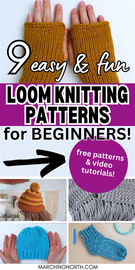 Loom Knitting Patterns For Beginners Artofit