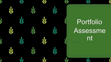 1587418293 Portfolio Assessment Pptx
