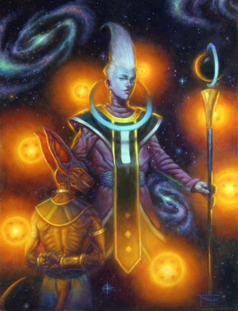 Beerus And Whis By Jthreat Deviantart Com On Deviantart Beerus Dragon Ball Super Manga