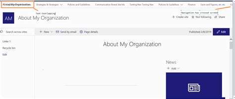 Hub Navigation Responsiveness In Ie Issue Sharepoint Sp Dev Docs Github
