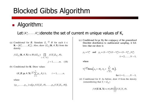 Ppt Gibbs Sampling Methods For Stick Breaking Priors Powerpoint