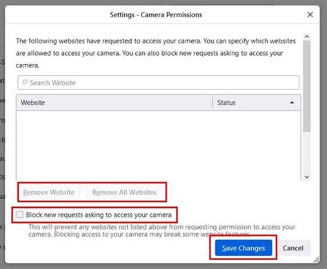 How To Enable Or Disable Webcam Access For Opera Firefox Brave And