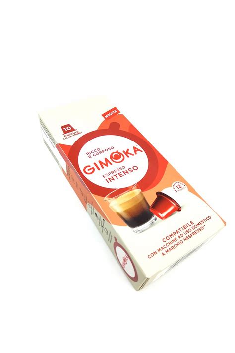 Gimoka Espresso Intenso kapsule Nespresso 10 ks - KAFFA