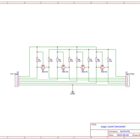 DIY Channel Bi Directional Logic Level Converter Hackaday Io